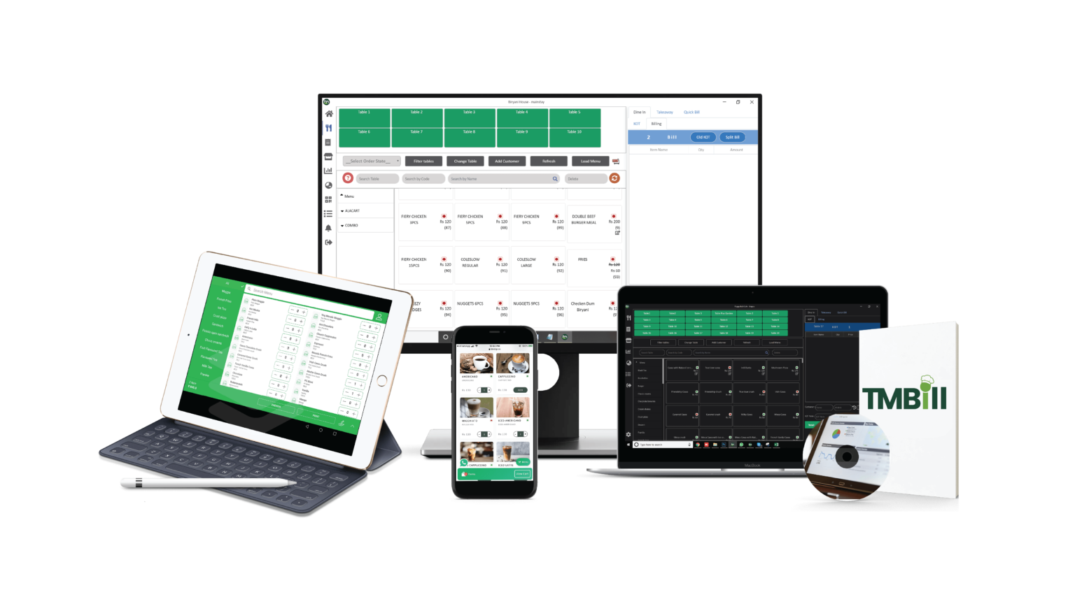 TM Bill Restaurant POS | Restaurant Management Software